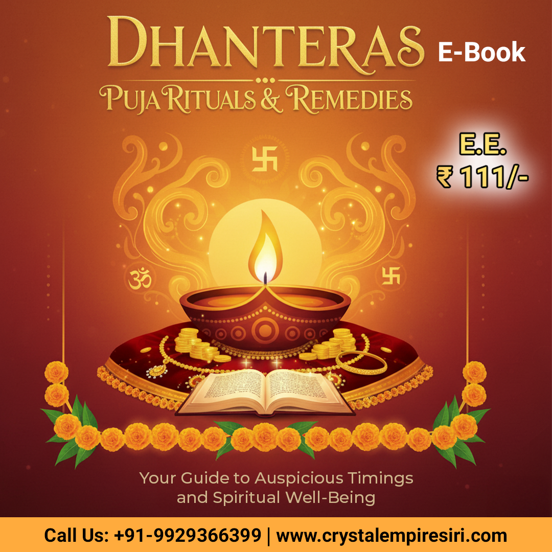 Dhanteras Puja Rituals & Remedies E-Book – Crystal Empire Siri