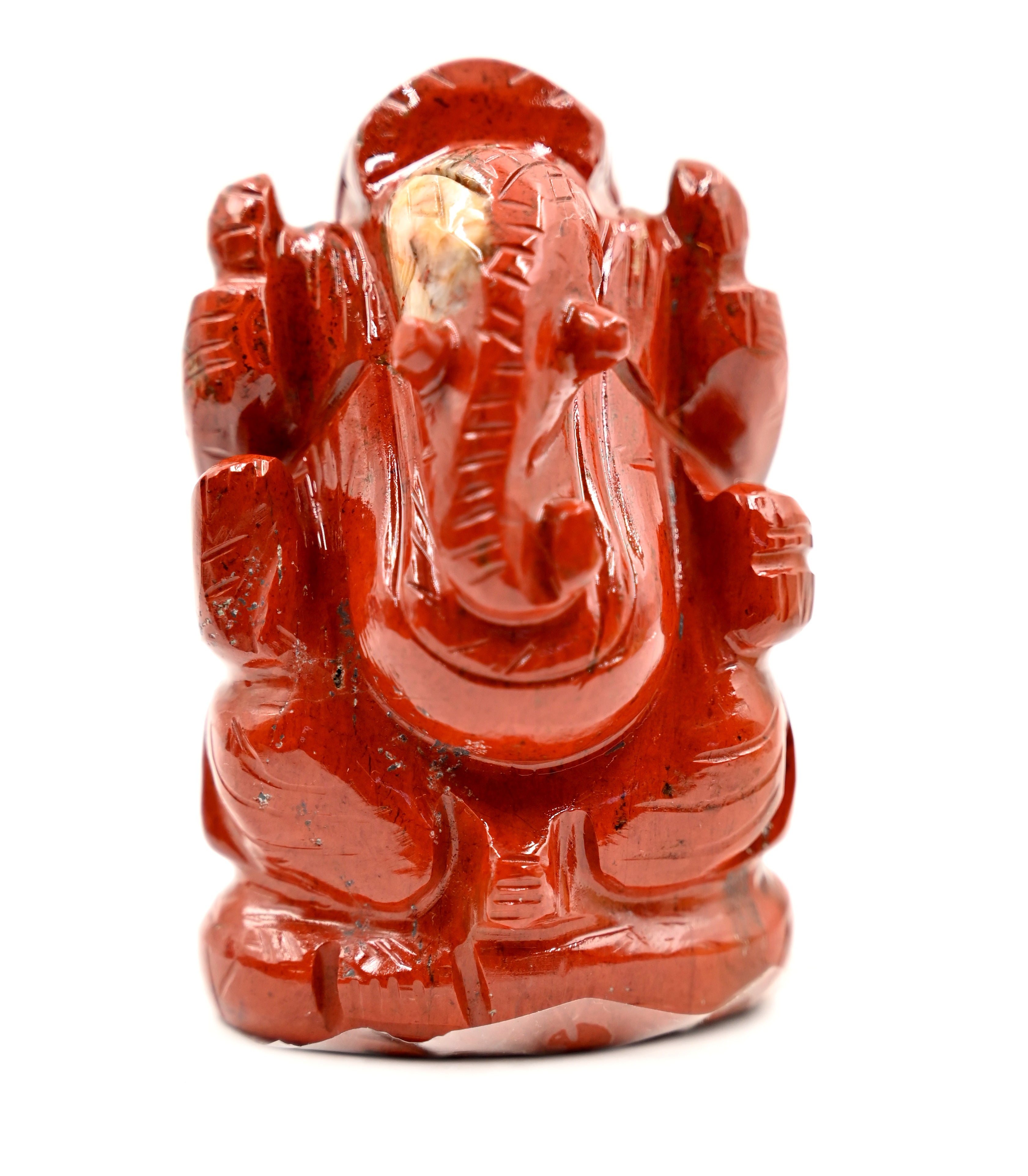 Red Jasper Ganesh 200 Gram – Crystal Empire Siri