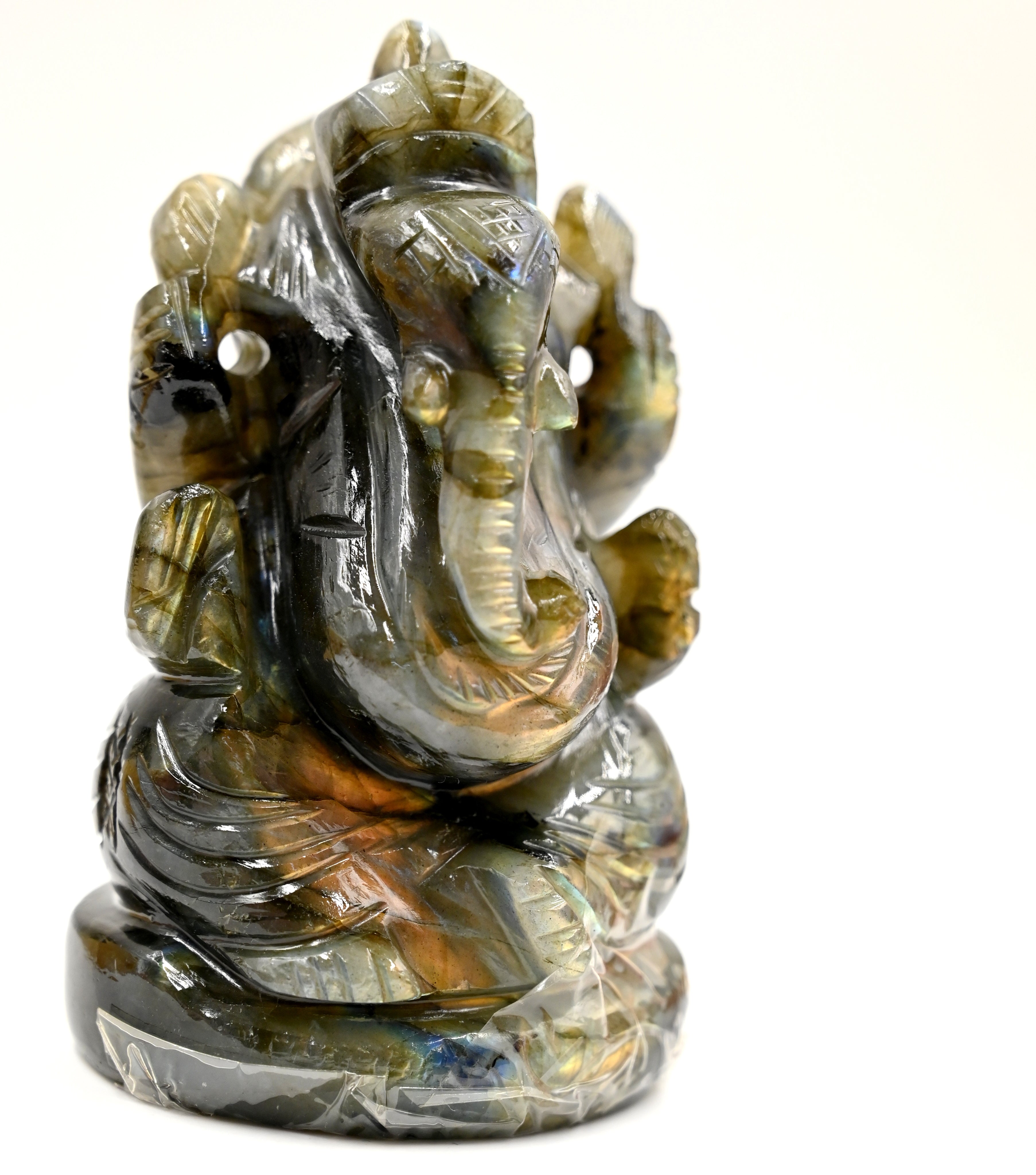 Labradorite Ganesh 420 Gram – Crystal Empire Siri