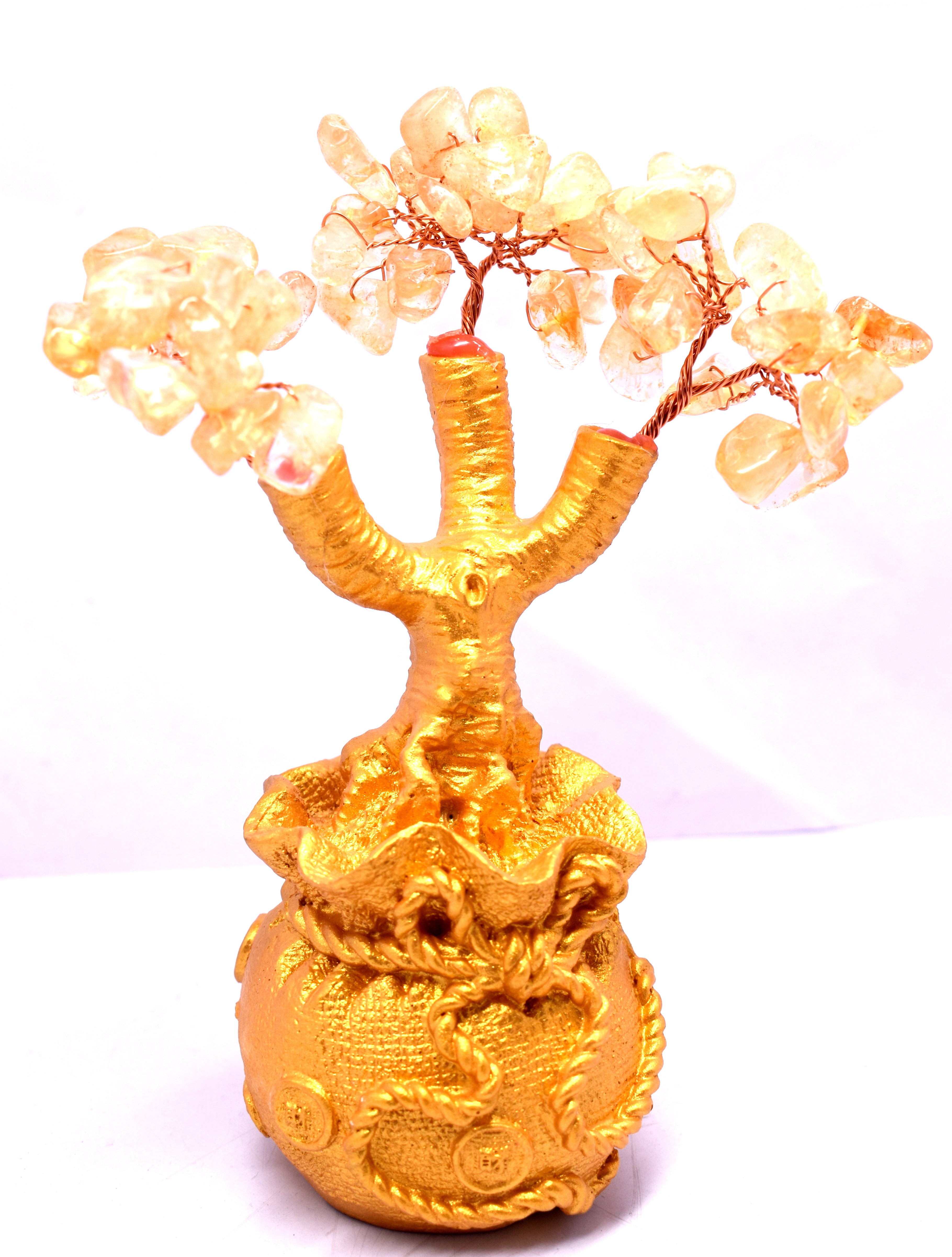 Citrine Crystal Money Tree | 1 Piece | Weight 148.50 Gram – Crystal ...